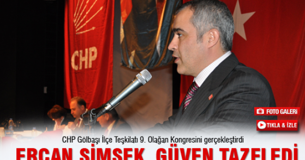 Ercan Şimşek güven tazeledi